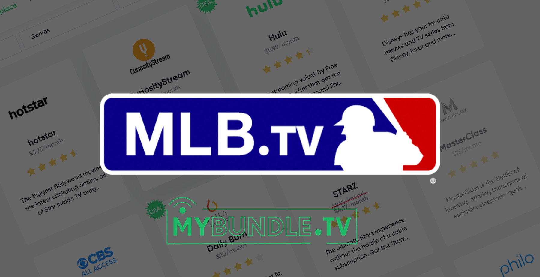 MLB TV Streaming Service Costs & Features | MyBundle