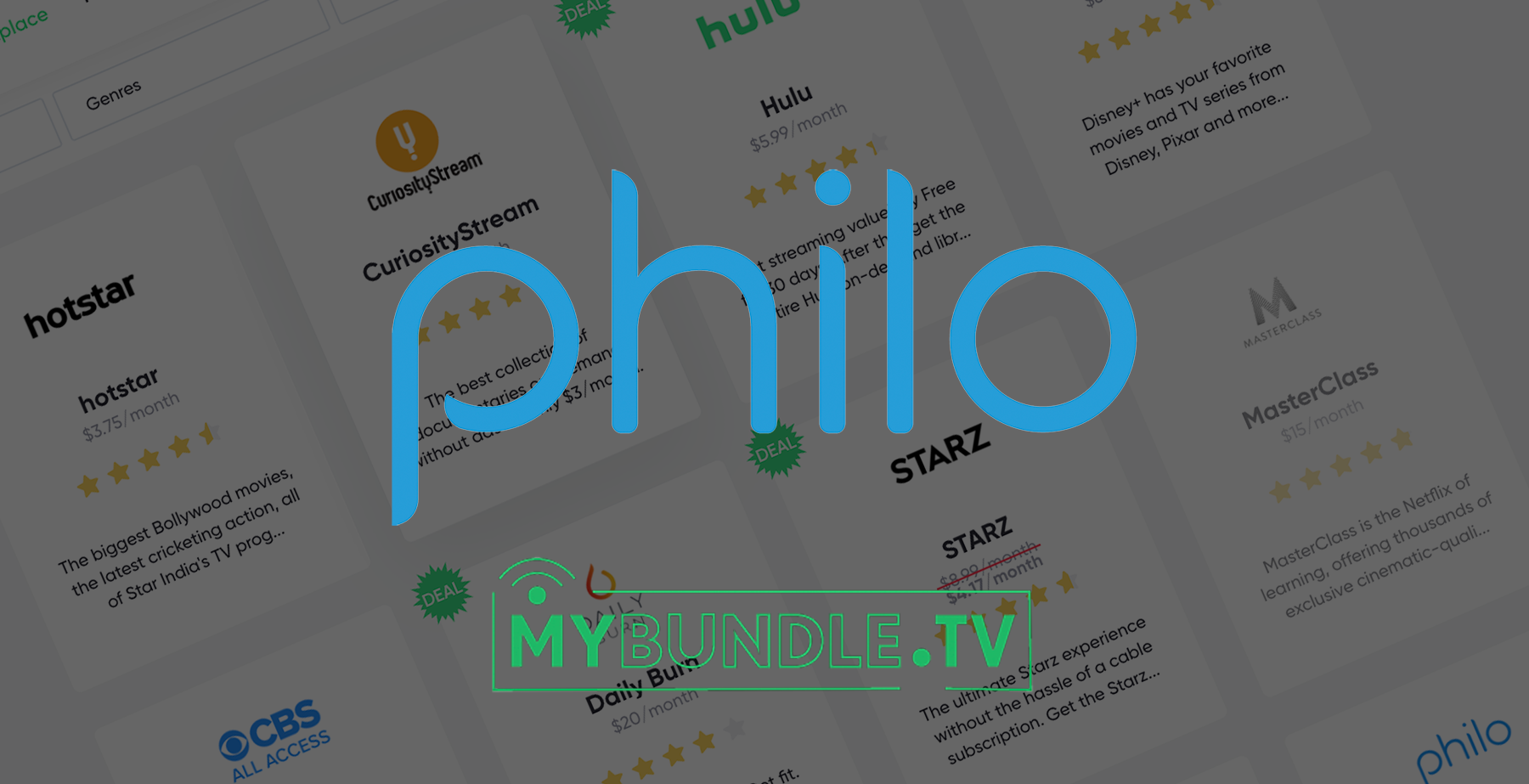 Philo Streaming Services & TV Channel Lineup | MyBundle